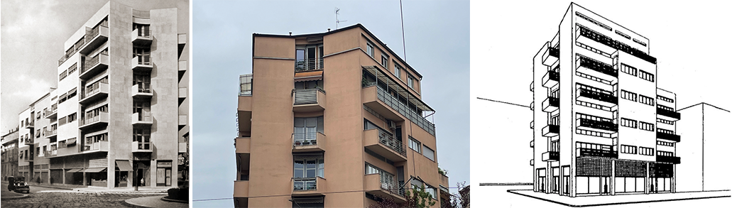 Giuseppe Terragni, Casa Lavezzari - Atelier de Hahn